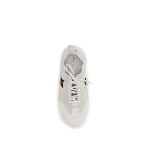 Gucci | Shoes | Gucci White Calf Leather Bos Taurus Low Top Womens ...